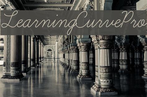 LearningCurvePro Font FFonts Net