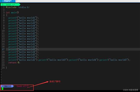 linux vim的入门手册 csdn博客