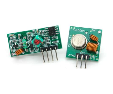 433mhz sender and empfänger superregeneration fs1000a xy fst xy mk 5v