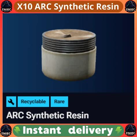 X10 Arc Synthetic Resin Arc Raiders Arc Raiders Game Item Gameflip