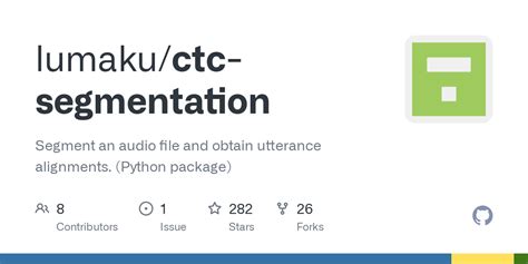 Github Lumakuctc Segmentation Segment An Audio File And Obtain