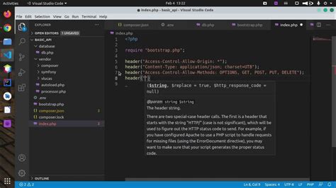 Basic Php Web Service Api Part 1 Youtube