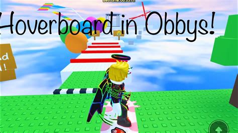 How To Ride Your Hoverboard In Obbys Ps99 Youtube