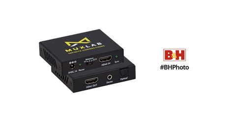 Muxlab Hdmi To Hdmi With Audio De Embedder 100528 Bandh Photo Video