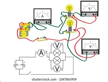 Electric Circuit Parallel Connection Images Stock Photos Vectors Shutterstock