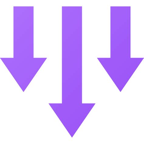 Decrease Generic Gradient Fill Icon