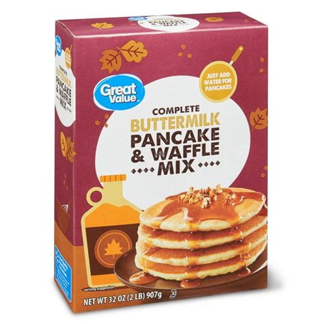 Great Value Harvest Complete Buttermilk Pancake And Waffle Mix Walmart