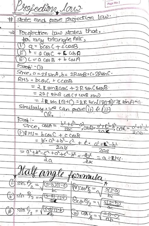 Class Properties Of Triangle Proving Portion Note Library Educational Content For Class
