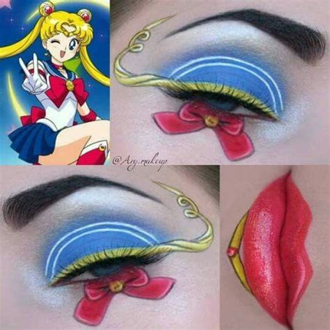 Make Up Sailor Moon Sailor Moon Sailor Moon Crystal Moon Face