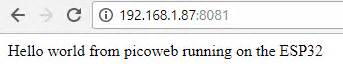 ESP MicroPython Webserver With Picoweb Techtutorialsx