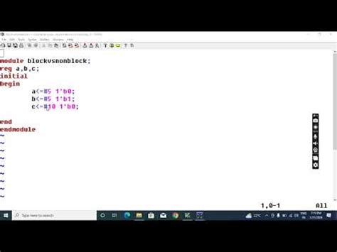 Verilog Non Blocking Statements VLSI YouTube
