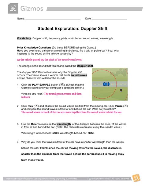 Doppler Shift Se Sph3u Gizmo Name