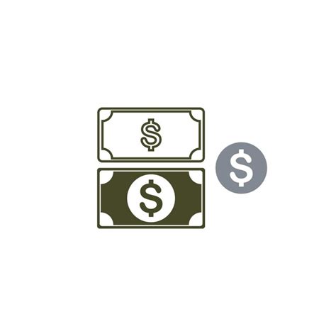 Dollar Icon Premium Vector