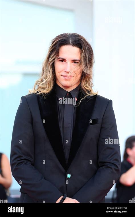 Venice Italy 5th September 2023 Francesco Panarella Arriving On The