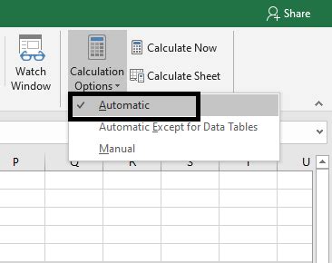 How to Fix Excel Formulas that are Not Working, Updating Or Calculating?