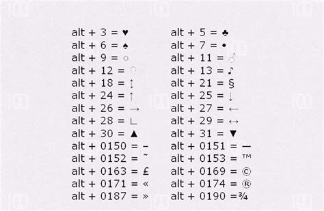 Символы на клавиатуре палочка