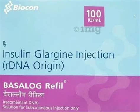 Basalog Refill Injection Capacity 10 Ml At ₹ 95 Piece In Nagpur Id 2855082989955