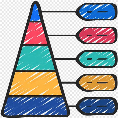 Colorful Data Pyramid Infographic Data Pyramid Exclusive Png Image