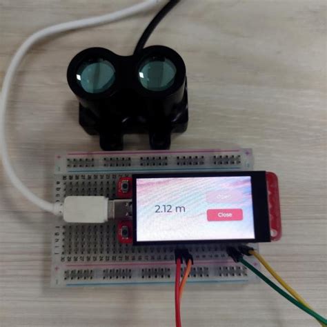 Diy An Laser Rangefinder Using Arduinoandlvgl