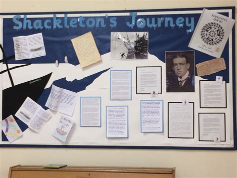 Ks2 Year 5 Shackletons Journey Display School Displays Class