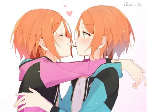 Aoi Hinata And Aoi Yuta Ensemble Stars Drawn By Wai Danbooru
