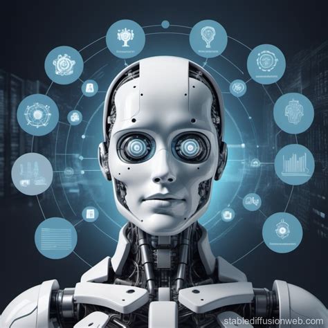 generates an image of the applications of artificial intelligence in