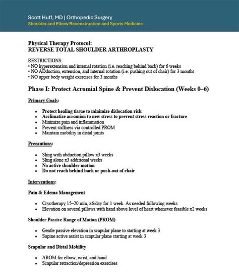 Hand Surgery And Orthopedic Surgery Columbus Oh Physical Therapy Protocols