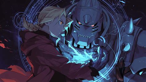 Edward And Alphonse Elric Desktop Wallpaper Anime Wallpaper 4k