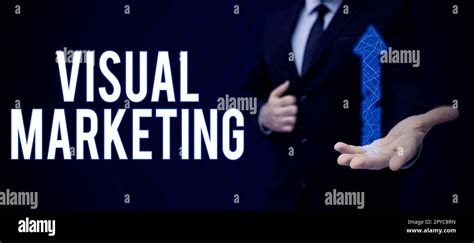 Writing Displaying Text Visual Marketing Word Written On Connecting