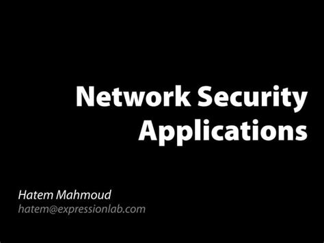 Network Security Applications Pdf Information And Network Security Computing