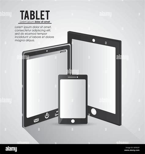 Tablet Device Technology Design Stock Vector Image And Art Alamy