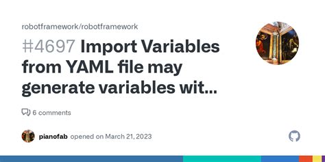 Import Variables From Yaml File May Generate Variables With Illegal