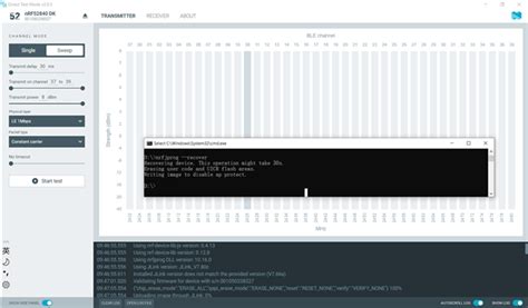 Nrf52840 Dk Cannot Run Direct Test Mode App In Nrf Connect For Desktop