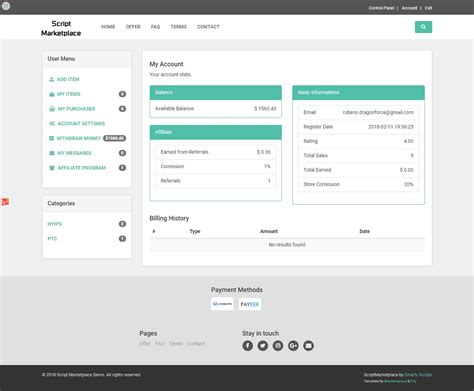 Script Marketplace Digital Goods Php Scirpt By Smartyscripts Codester