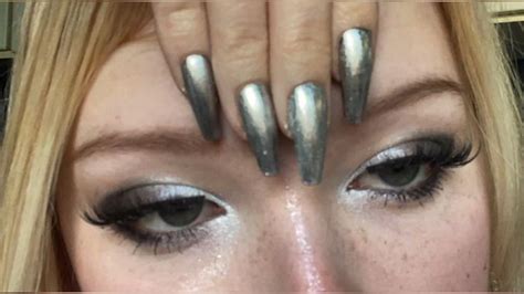 Silver Eyemakeup Mcbling Trucs De Maquillage Idée Maquillage