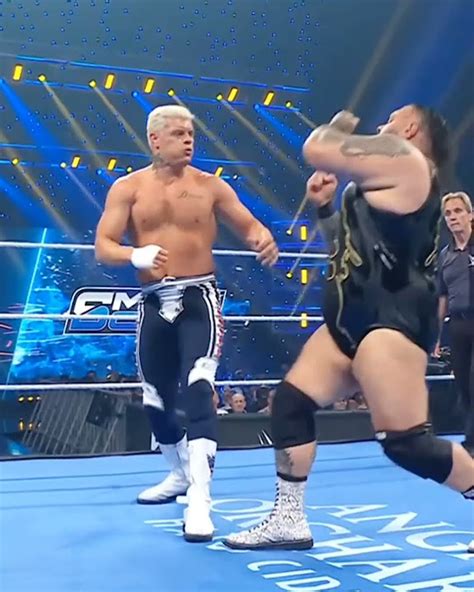 Cody Rhodes Vs Bronsoon Reed Wwe Smackdow Nxt1up Wrestlingfans316
