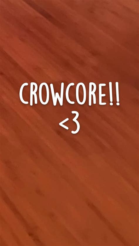 Crowcore