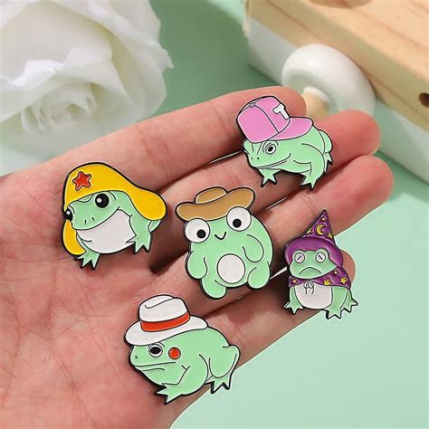 Cute Enamel Pins Bulk Setfunny Anime Pins For Backpacks Aesthetic