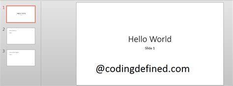 Convert Each Slide Of Powerpoint Presentation To Image In C Coding Defined