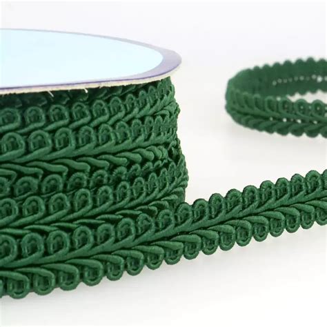 Gimp Braid Trim Bottle Green 20m X 15mm Dannells