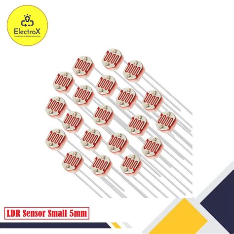 Ldr Light Dependent Resistor 5mm Electroxbd