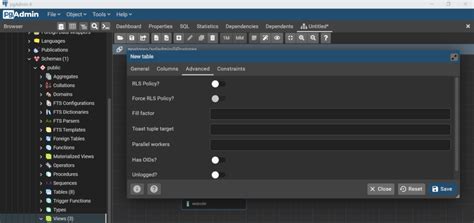 Data Modeling With Erd Features In Pgadmin