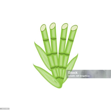 대나무 로고 팬더 음식 녹색 식물 벡터 간단한 미니멀리스트 디자인 일러스트레이션 요소 템플릿 0명에 대한 스톡 벡터 아트 및