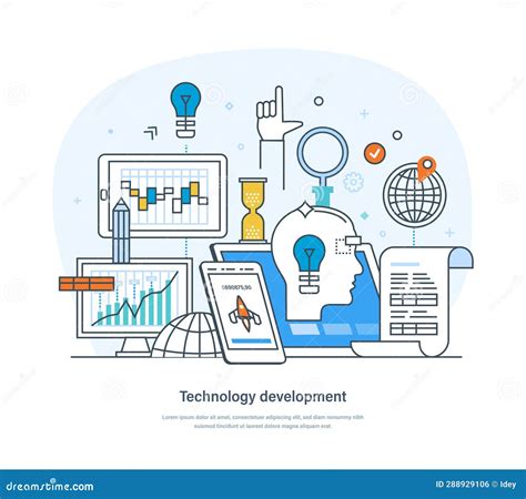 Technology Software Or Web Development And Coding Business Processes