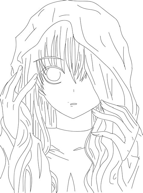 Anime Girl Illustration Free Image Download