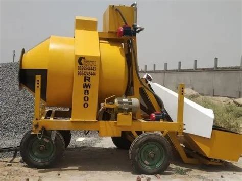 Semi Automatic Concrete Mini Batch Mix Plant Model Namenumber Ssi Mb 02 Capacity 1200 Ltr