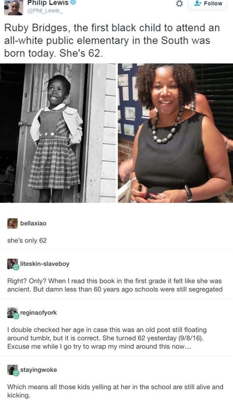 Ruby Nell Bridges Hall Is An American Civil Rights Activist She Was