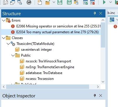 Errors That Do Not Exist Vcl Delphi Praxis En