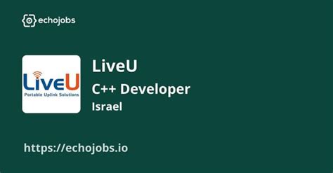 Liveu Is Hiring C Developer Israel Streaming C Python Rpythonjob