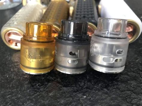 Sob Outlaw Ultem Rda Rebuildable Dripping Vape Atomizer 24mm 1 1 Lazada Ph